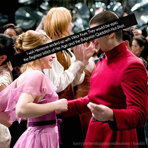 Viktor Krum And Hermione Granger Kiss