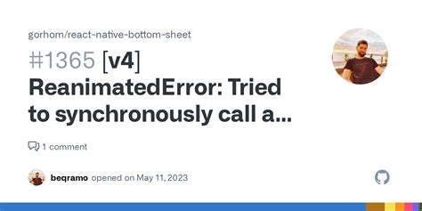 V4 Reanimatederror Tried To Synchronously Call A Non Worklet