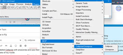 cellpose wrapper in fiji usage and issues image sc forum