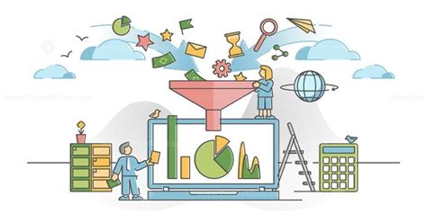 Data Mining Process With Information Database Analysis Outline Concept Vectormine