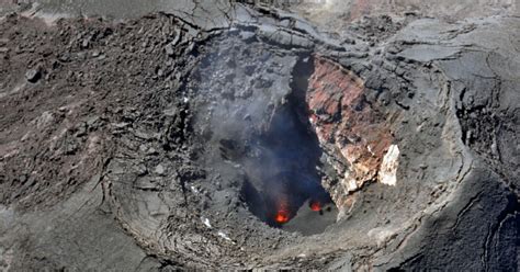 포토 칠레 칼부코 화산 폭발 직전 끓어오르는 용암