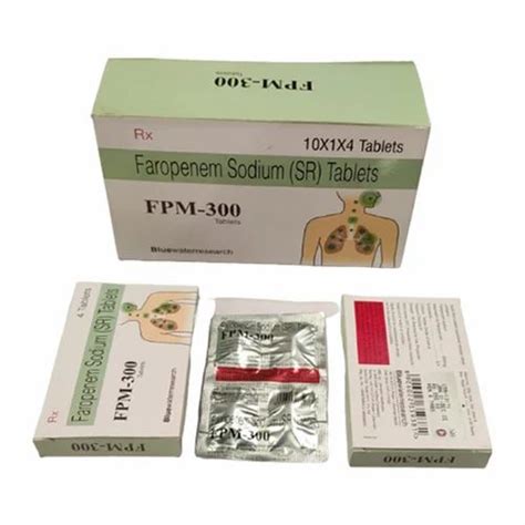 Faropenam Sodium Extended Release 300mg Tablets At Rs 630box