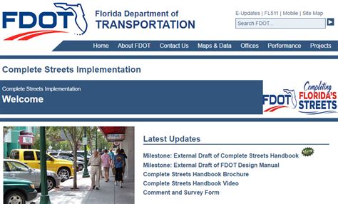 Bikewalklee Blog Fdot Delivers On Its Complete Streets Implementation Plan