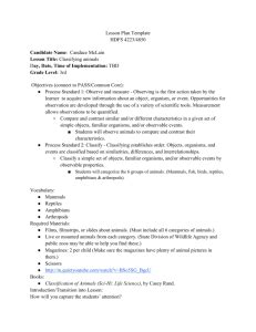 Classifying Systems