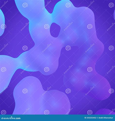 Floating Magical Glowing Liquid Blobs Look Like A Lava Lamp D Rendering Digital Illustration