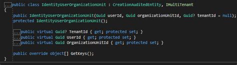 identityuserorganizationunit after nuget update · issue 5670 · abpframework abp · github