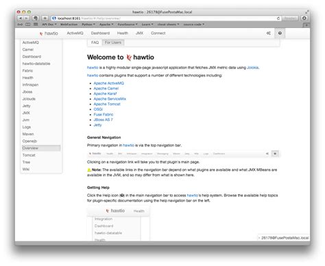 Hawtio Activemq Ceposta Technology Blog