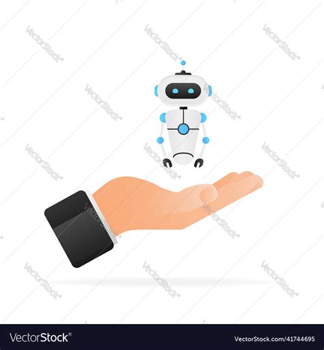 Chatbot Icon Concept Chat Bot Or Chatterbot Vector Image