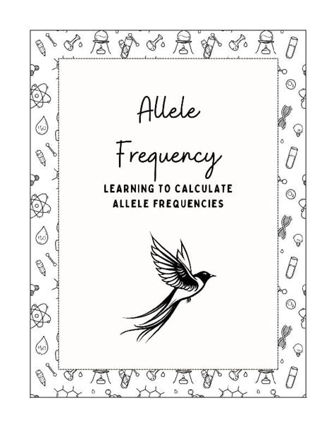 Allele Frequency Practice Problems By But First We Science Tpt