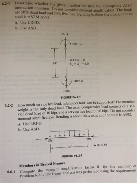 Solved 6 2 1 Determine Whether The Given Member Satisfies