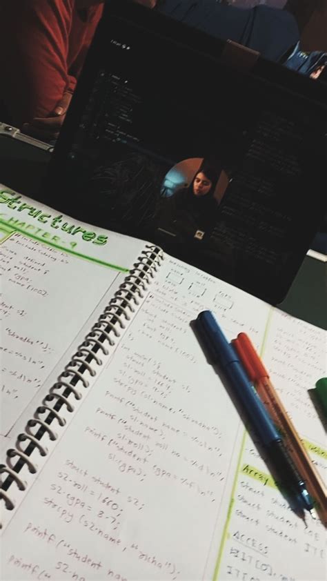 Study Notes Aesthetic Notes C Programming