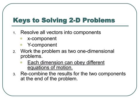 Kinematics In Two Dimensions Pptx