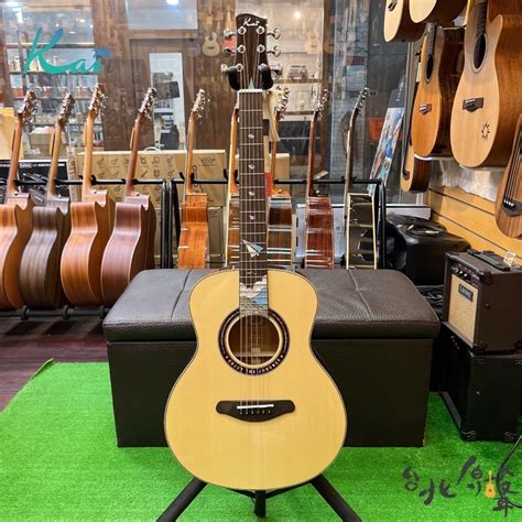 【北烏 原聲】kai Kg F1 Bk 紙飛機雲彩系列 雲杉面單 奇異桃花心側背 36吋 旅行吉他 寶石黑 蝦皮購物