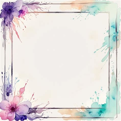 Captivating Watercolor Border Images Free Download On Freepik