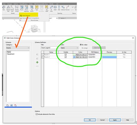 Solved Color Scheme And Computation Height Autodesk Community