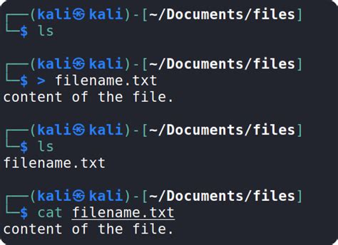 Different Methods To Create A Text File In Linux Terminal HACKLIDO