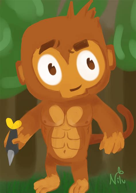 Fanart Of Dart Monkey R Btd6