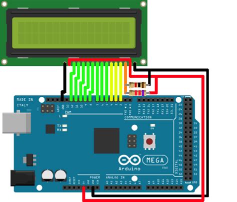 Ozeki How To Setup A Lcd Display On Arduino Mega