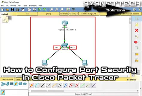 How To Configure Port Security In Packet Tracer Easy