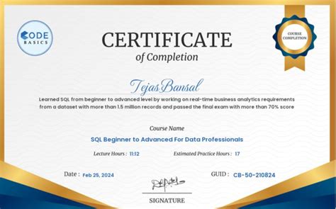 Mysql Codebasics Coursecompletion Databasemanagement Tejas Bansal