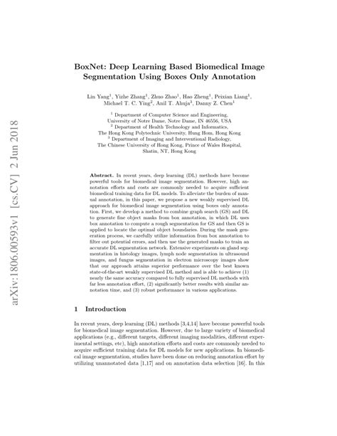 Pdf Boxnet Deep Learning Based Biomedical Image Segmentation Using