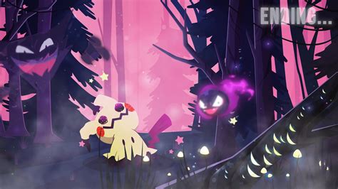 Animated Twitch Mimikyu Pokemon Cute Dark Stream Starting Soon Be Right Back Stream Ending