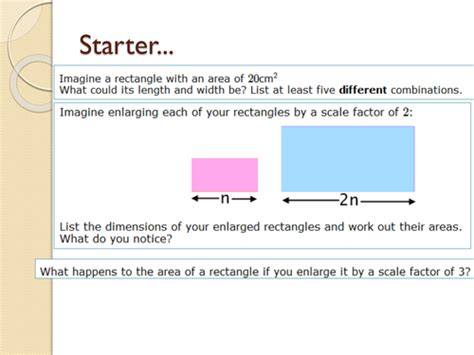 Ks4 Transformations Enlargements Teaching Resources