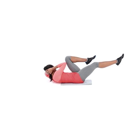 Elbow To Knee Crunch Video Watch Proper Form Get Tips And More