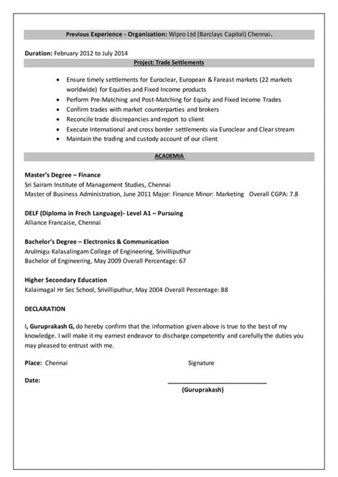 Resume Vbaautomation And Mis Analyst Pdf