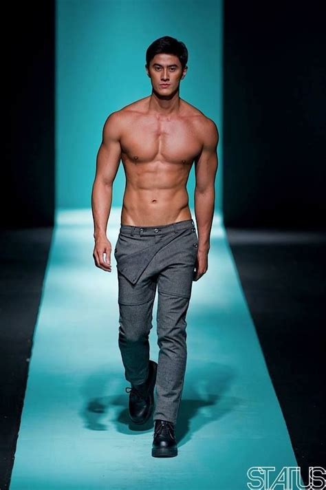 Hot Shirtless Asian Male Runway Model Warriors Pinterest
