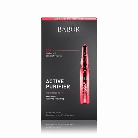 Ser Cu Efect Antiacneic Activ Purifier 7 Fiole Babor Farmacia Tei