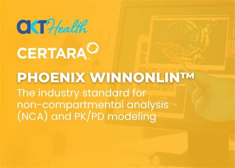 Phoenix Winnonlin™ The Industry Standard For Non Compartmental Analysis Nca And Pk Pd Modeling