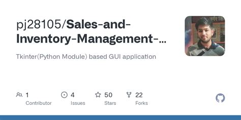 github pj28105 sales and inventory management system tkinter python