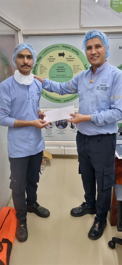 Darshan Parsaniya On Linkedin Nestle Productionexcellence