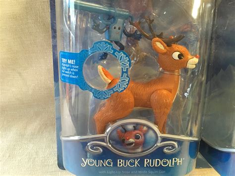 Vintage Rudolph The Red Nosed Reindeer Figures Etsy