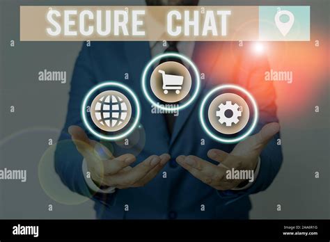 Handwriting Text Writing Secure Chat Conceptual Photo Approach To Protect Messages When Sent