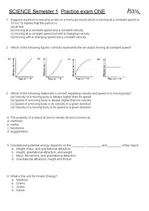 QCAA Unit Physics Data Test IA Practice Questions Featured Learn Study University Careers