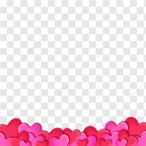 발렌타인 하트의 빨간색과 분홍색 더미 발렌타인 데이 마음 로맨스 Png 일러스트 및 Psd 이미지 무료 다운로드 Pngtree
