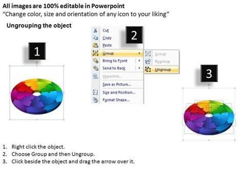 PowerPoint Templates Chart Circular Process Cycle Ppt Theme