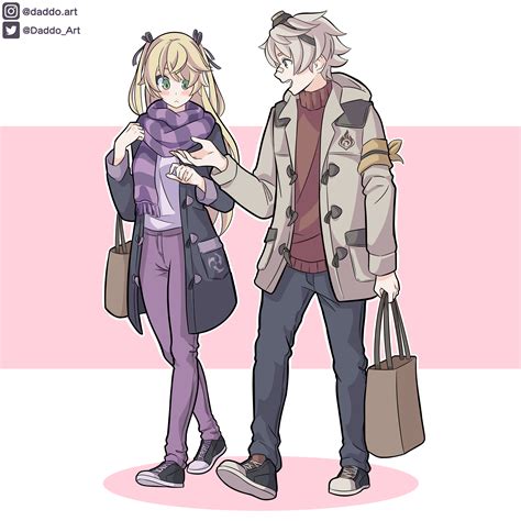 I Drew Fischl And Bennett Uwu R Genshin Impact