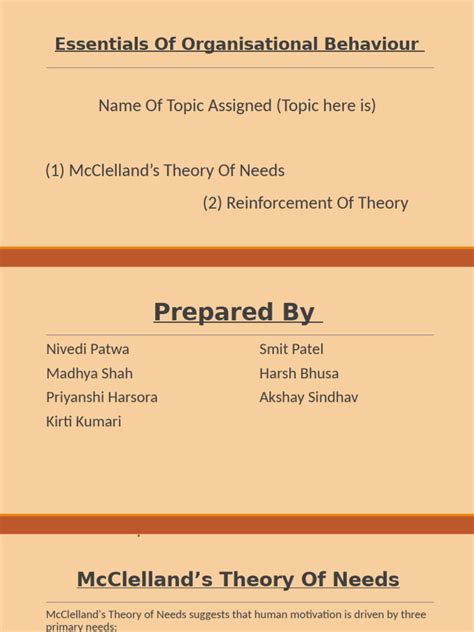 Eob Presentation Pdf Reinforcement Motivational