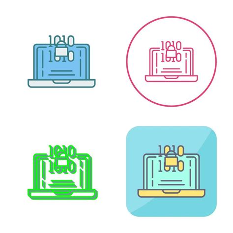 Encryption Vector Icon 34567030 Vector Art At Vecteezy