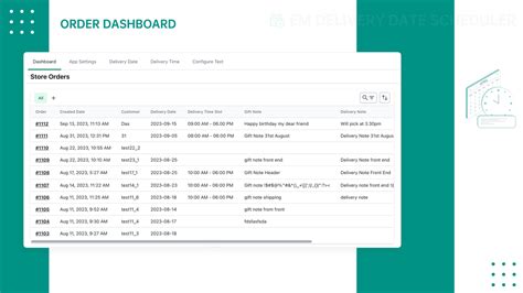 Em Delivery Date Scheduler Delivery Date Picker Time Slot T