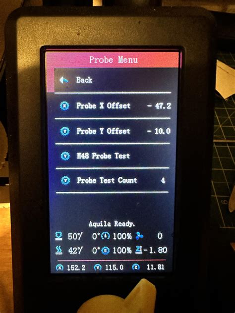 Where Is My Probe Z Offset Upgraded To 9x9 From 3x3 And Now Nozzle Is