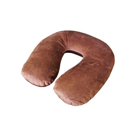Антистресова Подушка під шию Підкова коричнева купить онлайн на Rozetka