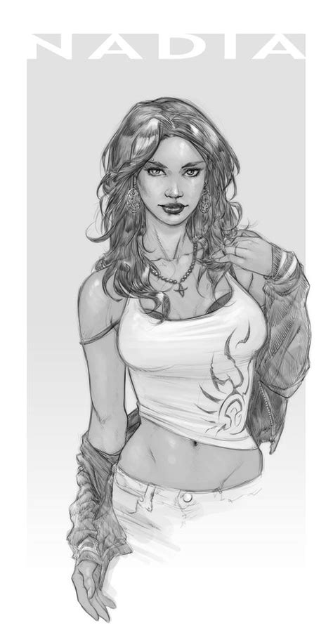 Get A Sketch 03 Nadia By Theartofraku On Deviantart