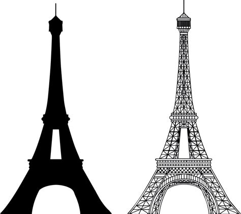 Eiffel Tower Eiffel Tower SVG SVG SVG Files Cricut Etsy Canada
