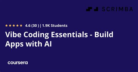 Vibe Coding Essentials Build Apps With Ai Coursera