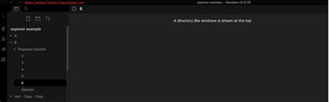 Please Make This A Core Feature In Obsidian Windowslinuxmac Like File Exploration Mode And