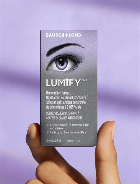Discover Lumify® In Canada Redness Reliever Eye Drops